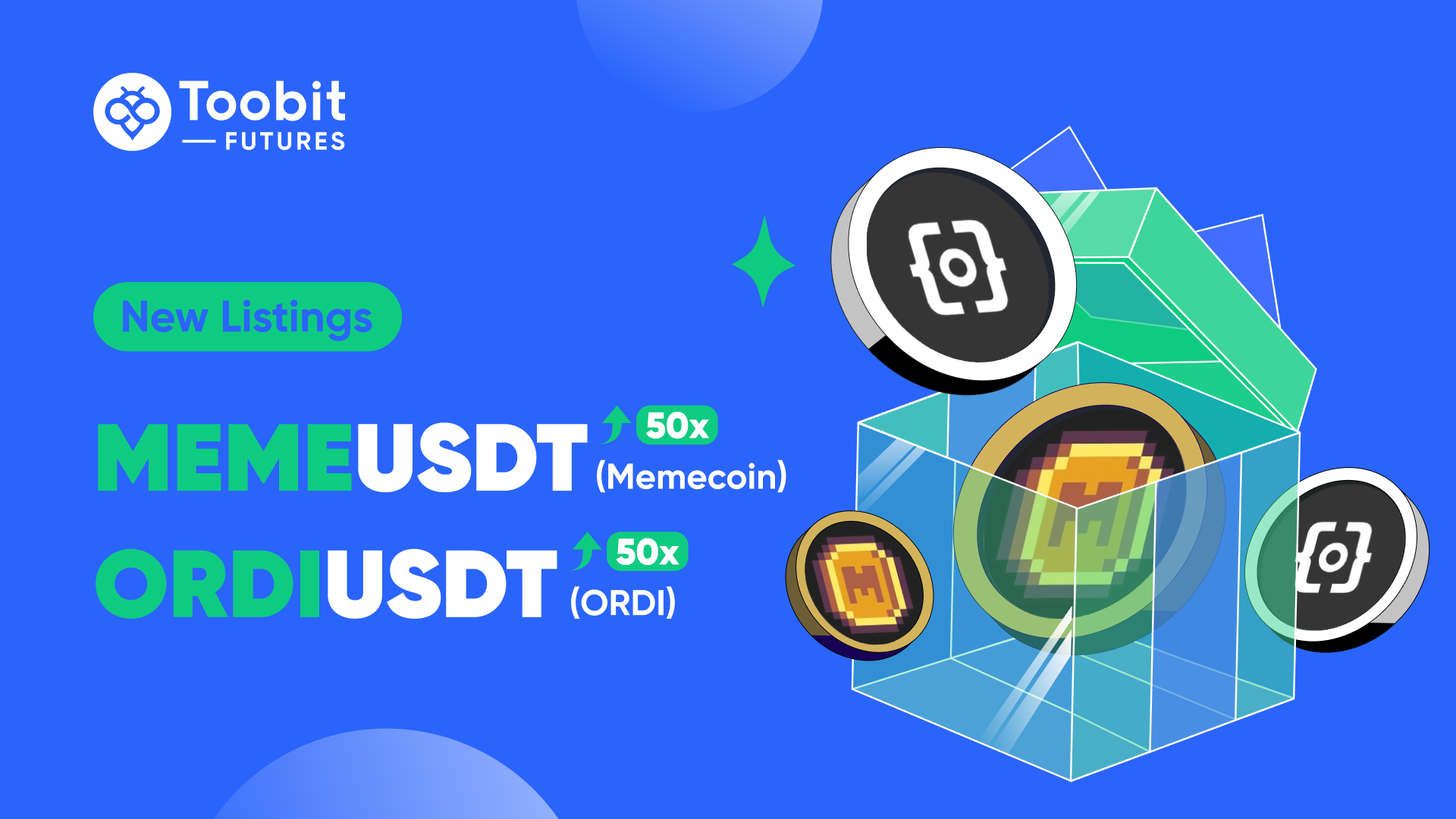 MEME & ORDI Perpetual Contract is Now Available on Toobit Futures – Toobit